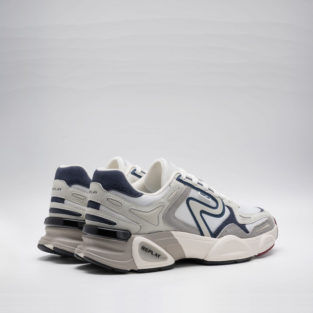 REPLAY MEN'S DESTINY M PLAY SNEAKERS IN WHITE BLUE – Купете онлайн за € ...